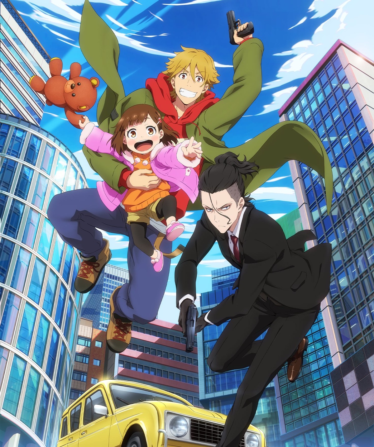 Sako Souichirou Buddy Daddies Kurusu Kazuki Suwa Rei Unasaka Miri